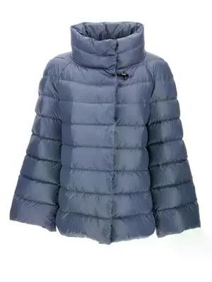 FAY Funnel-neck Quilted Coat