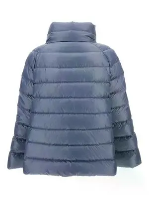 FAY Funnel-neck Quilted Coat