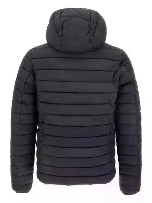 SAVE THE DUCK Hooded Padded Jacket - Black