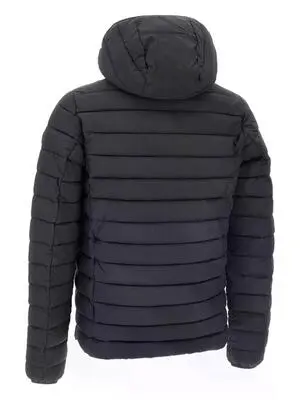 SAVE THE DUCK Hooded Padded Jacket - Black