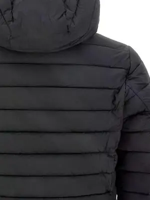 SAVE THE DUCK Hooded Padded Jacket - Black
