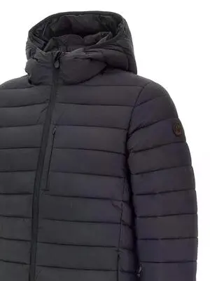 SAVE THE DUCK Hooded Padded Jacket - Black