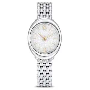 SWAROVSKI Imber Oval Watch Silver Tone