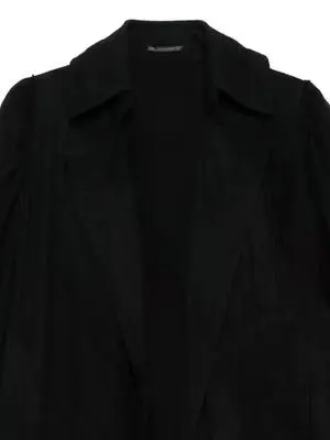 Yohji Yamamoto Wool Single-breasted Coat