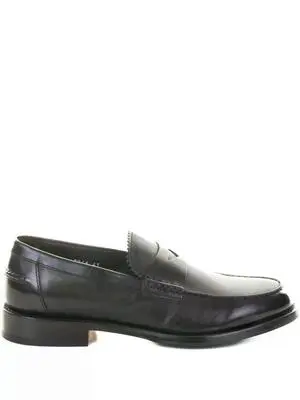DOUCAL'S Penny Leather Loafers