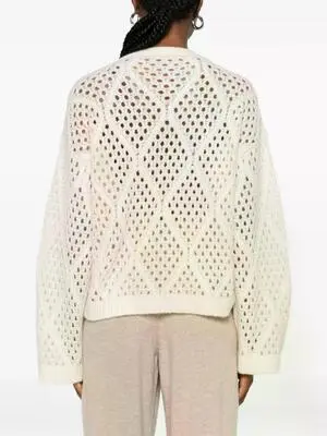 PUROTATTO Open-knit Sweater