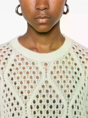 PUROTATTO Open-knit Sweater