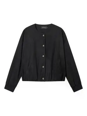 TOUT A COUP Button-embellished Drawstring Jacket