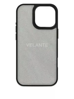 VELANTE Lizard-texture Iphone 16 Pro Max Phone Case - Blue