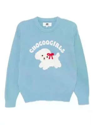CHOCOOLATE Logo-printed Crewneck Sweatshirt