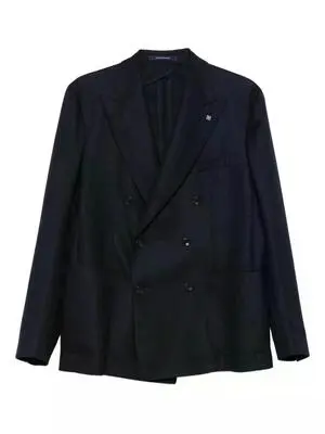 Tagliatore Double-breasted Jacket Blue