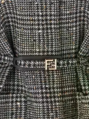 Fendi Crystal-embellished Tweed Jacket