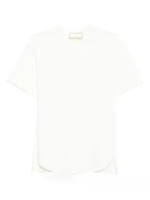 LITKOVSKA Asymmetric Cotton T-shirt - White