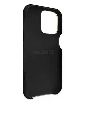 VELANTE Quilted Leather Iphone 16 Case