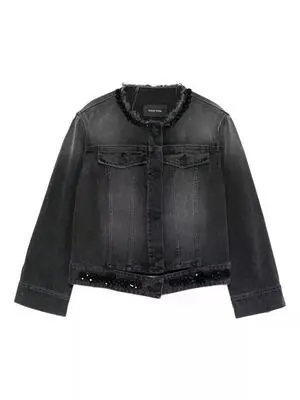 Simone Rocha Distressed Beaded Jacket