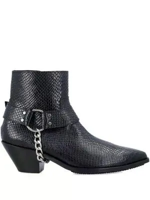 Junya Watanabe Snake-print Boots