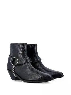 Junya Watanabe Snake-print Boots