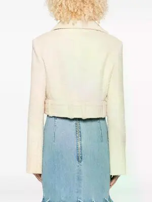PATOU Textured Cropped Jacket
