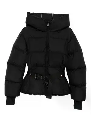 Moncler Belted Hooded Jacket