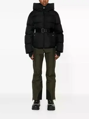 Moncler Belted Hooded Jacket