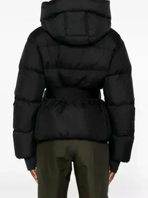 Moncler Belted Hooded Jacket