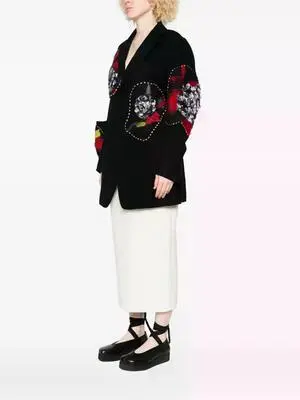 Yohji Yamamoto Wool Panelled Jacket