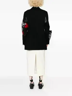 Yohji Yamamoto Wool Panelled Jacket