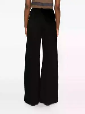HANNES ROETHER Drawstring Flared Trousers