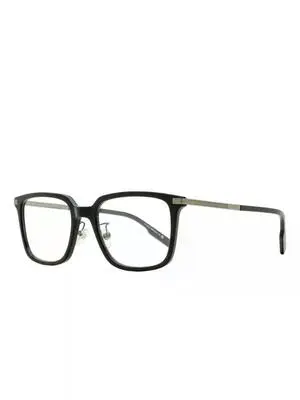 Zegna Stepped Browline Square Glasses