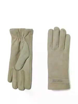 Peserico Suede Gloves - Green