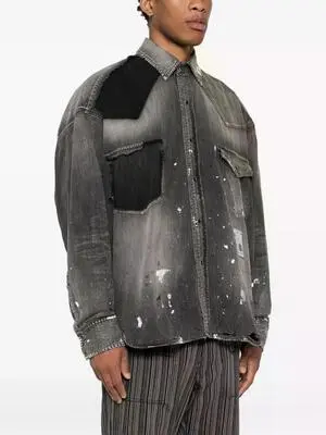 Mihara Yasuhiro Logo-patched Shirt