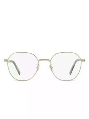 Zegna Geometric Single-bridge Glasses - Grey