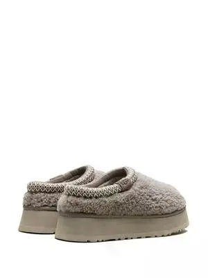UGG Tazz Maxi Curly Slippers - Grey