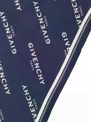 Givenchy Logo Scarf - Blue