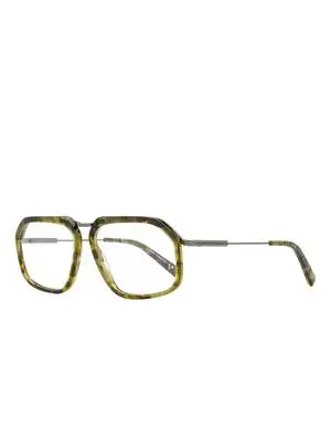 Zegna Tapered Rectangle Glasses
