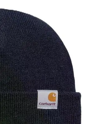 Carhartt Work In Progress Logo-patch Beanie - Blue