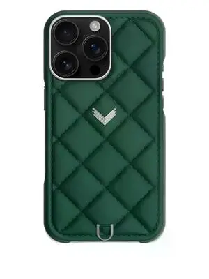 VELANTE Leather Iphone 16 Pro Max Phone Case - Green