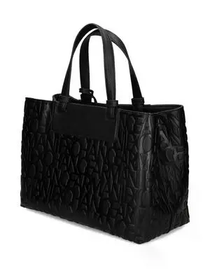 Armani Exchange Allover Logo Tote