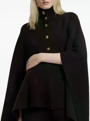 BARRIE High-neck Cape