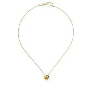 MISSOMA X Lucy Williams Pavé Knot Pendant Necklace - Gold