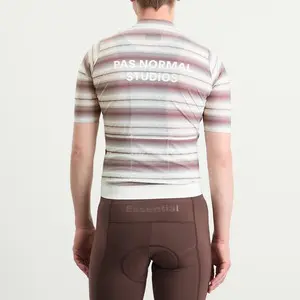 PAS NORMAL STUDIOS Essential Jersey - Off White Stripe