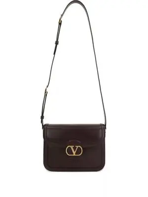 Valentino Garavani Vlogo Flap Shoulder Bag - Brown