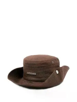 Jacquemus Wool Hat - Brown