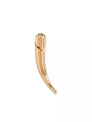 Tory Burch Ribbed Claw Earrings