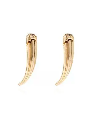 Tory Burch Ribbed Claw Earrings