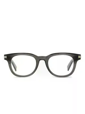 Zegna Oval Frame Eyeglasses - Grey