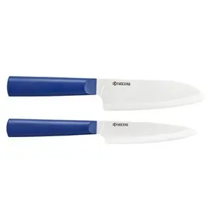 KYOCERA Innovationwhite® 2 Piece Ceramic Knife Set - Blue