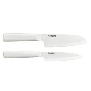 KYOCERA Innovationwhite® 2 Piece Ceramic Knife Set - White