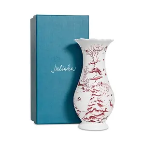 JULISKA Country Estate Winter Frolic 9 Vase - Ruby