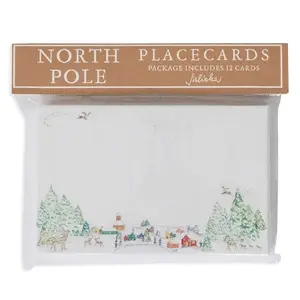 JULISKA Berry And Thread North Pole Place Cards, Set Of 12
